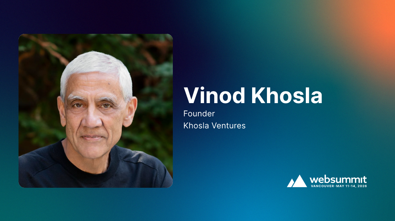 Vinod Khosla - Web Summit Vancouver