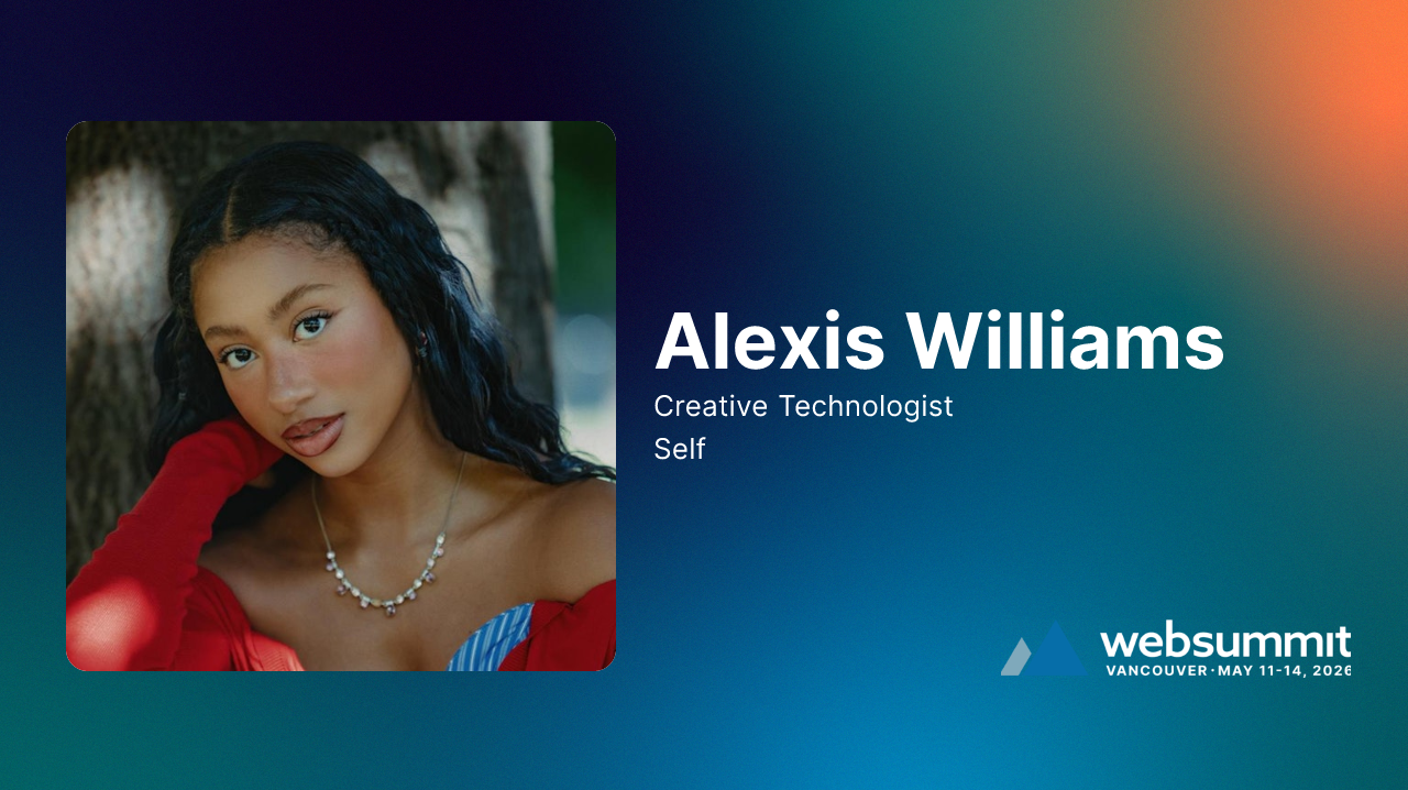 Alexis Williams - Web Summit Vancouver
