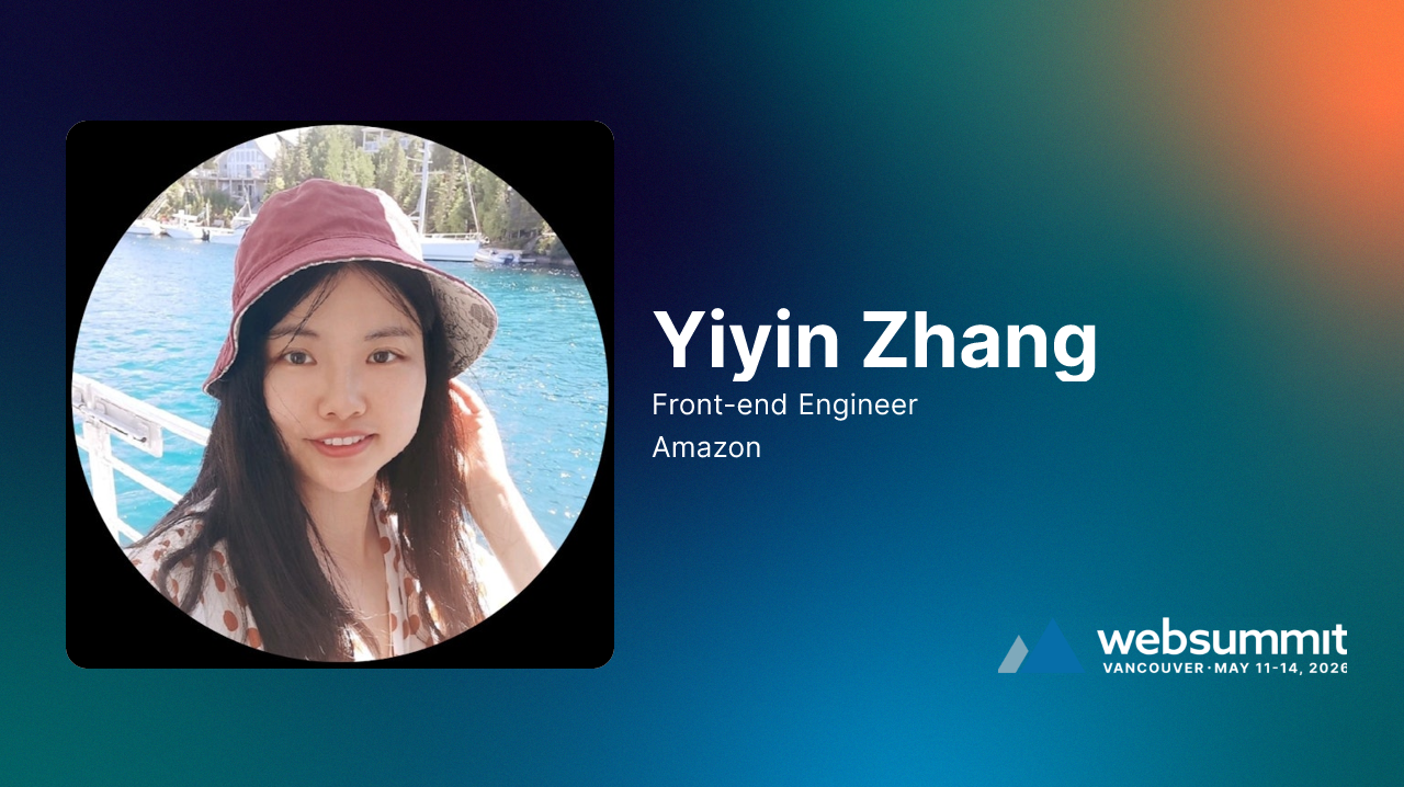 Yiyin Zhang - Web Summit Vancouver