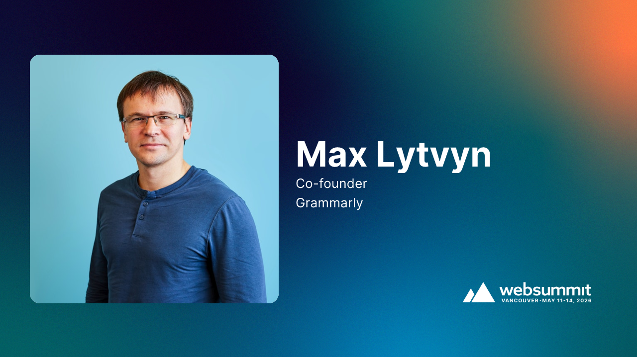 Max Lytvyn - Web Summit Vancouver