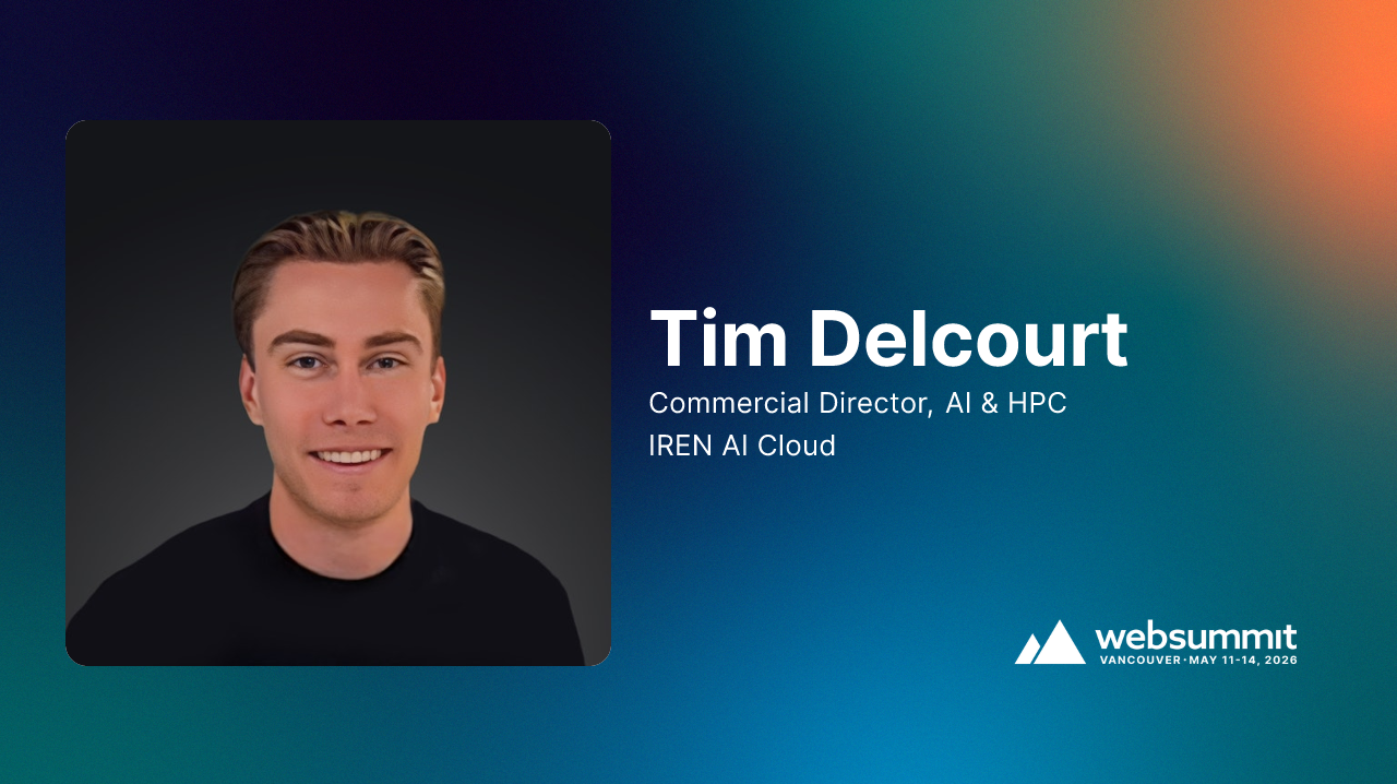 Tim Delcourt - Web Summit Vancouver
