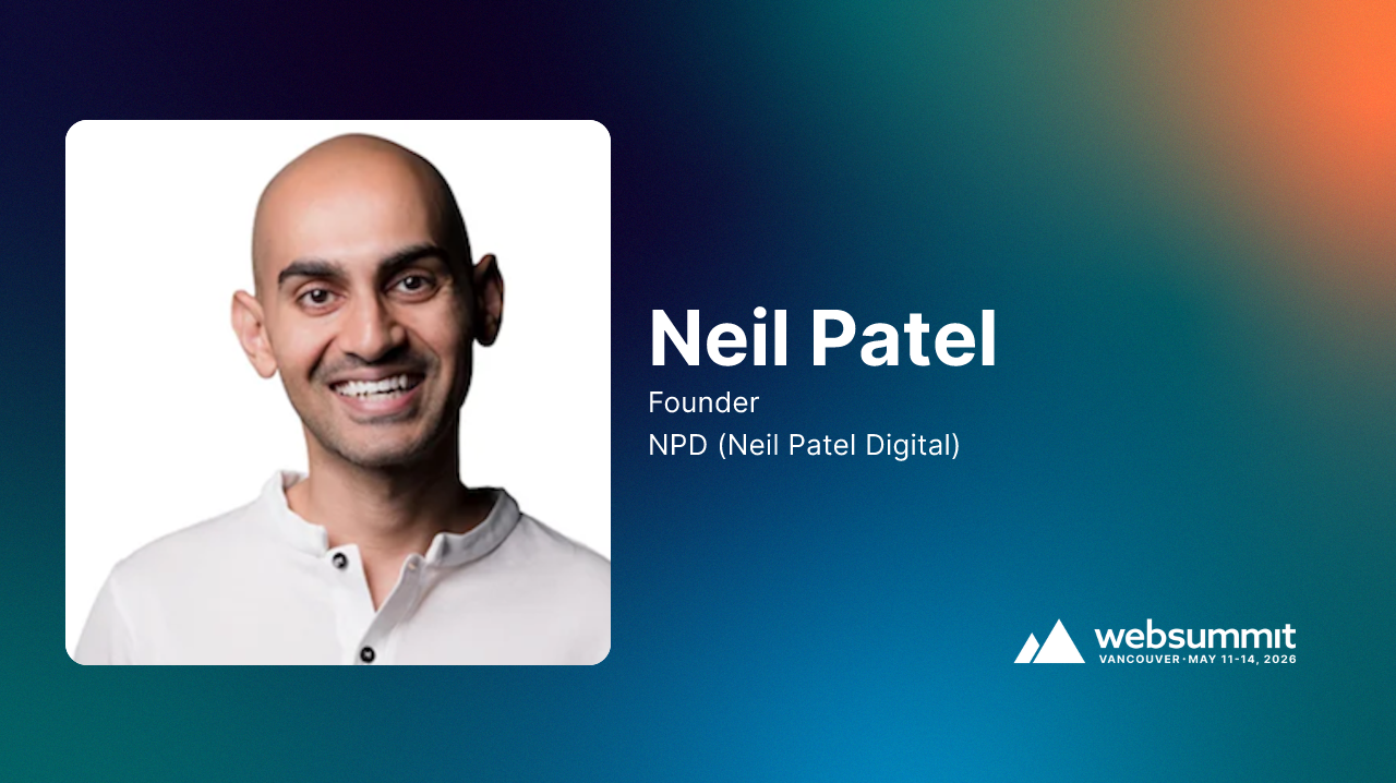 Neil Patel - Web Summit Vancouver