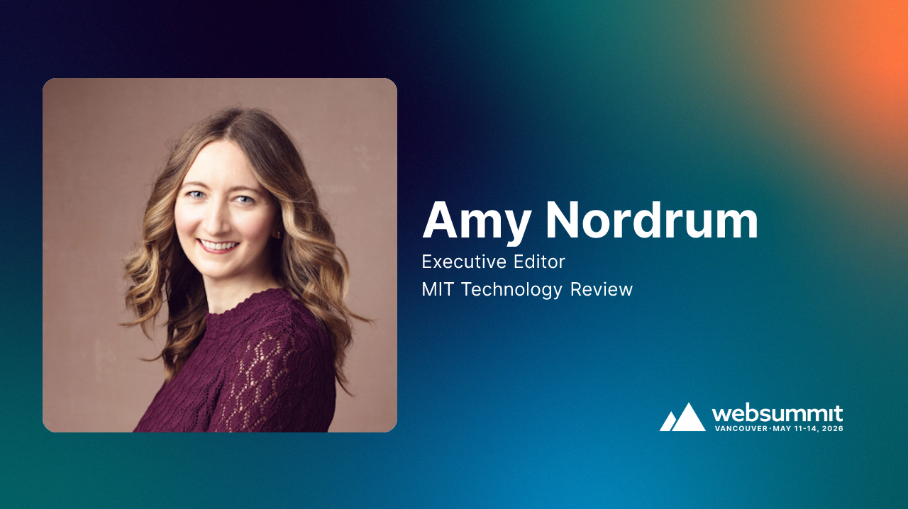 Amy Nordrum - Web Summit Vancouver