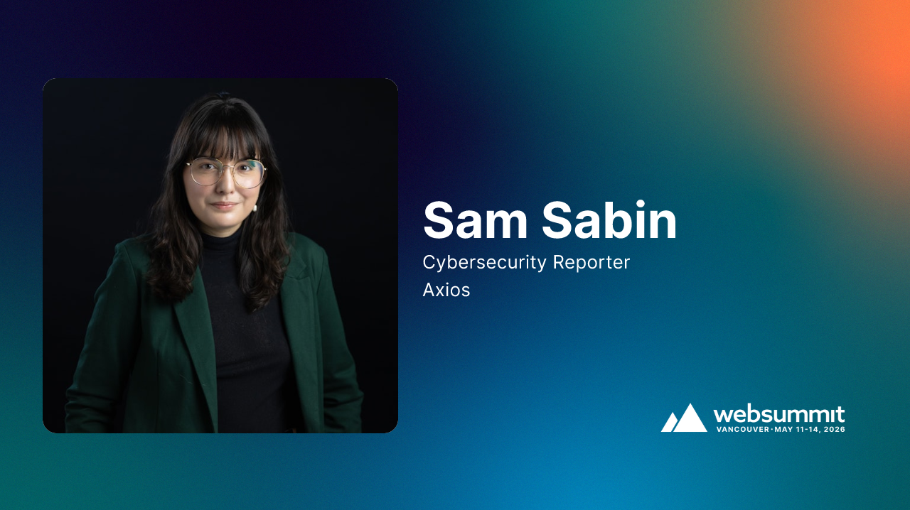Sam Sabin - Web Summit Vancouver