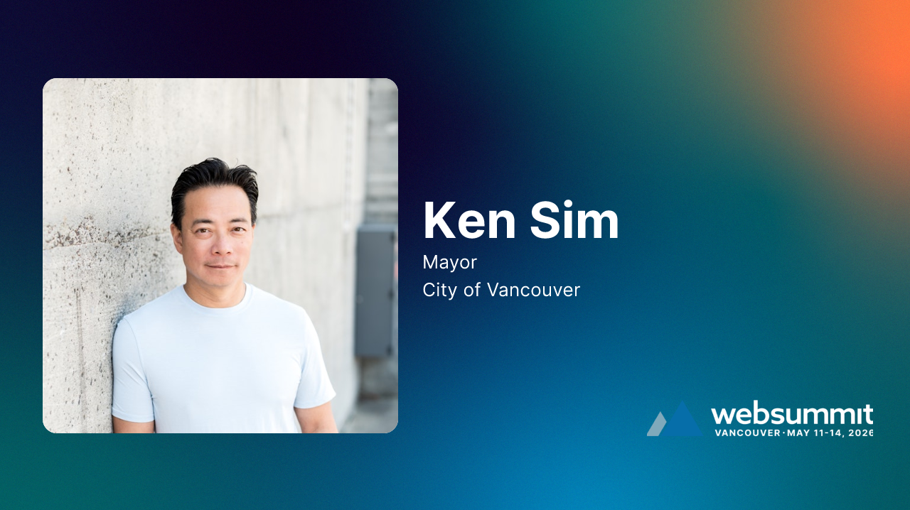 Ken Sim - Web Summit Vancouver